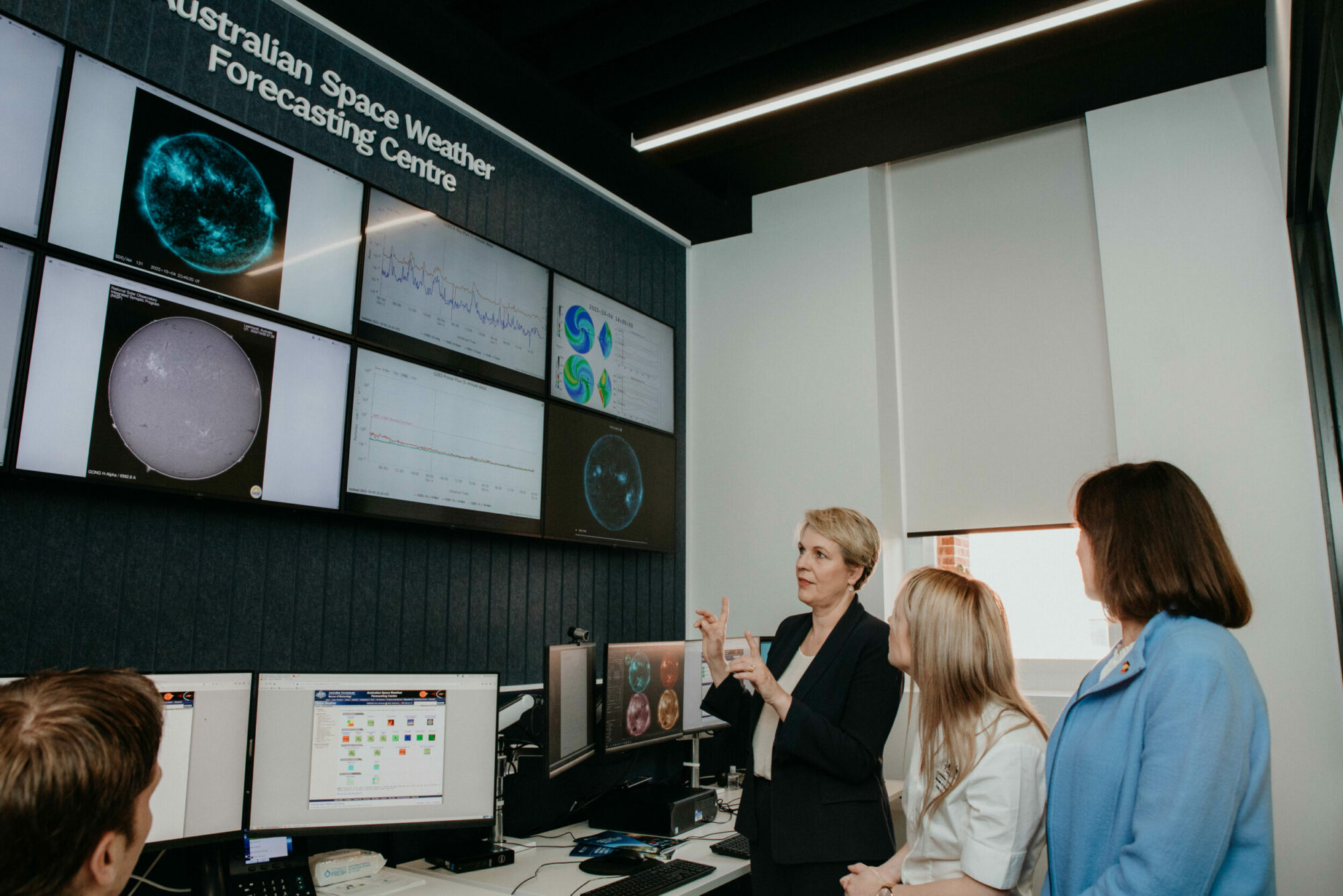 The Bureau's National Space Weather Forecasting Centre unveiled at Lot ...