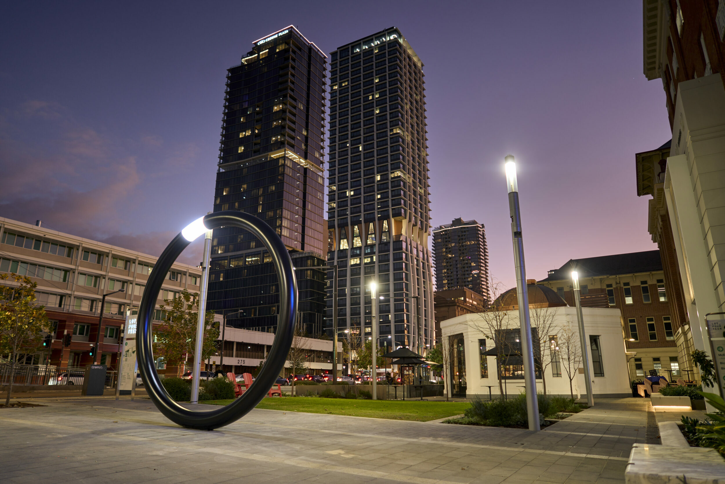 Sculpture unveiled at Lot Fourteen